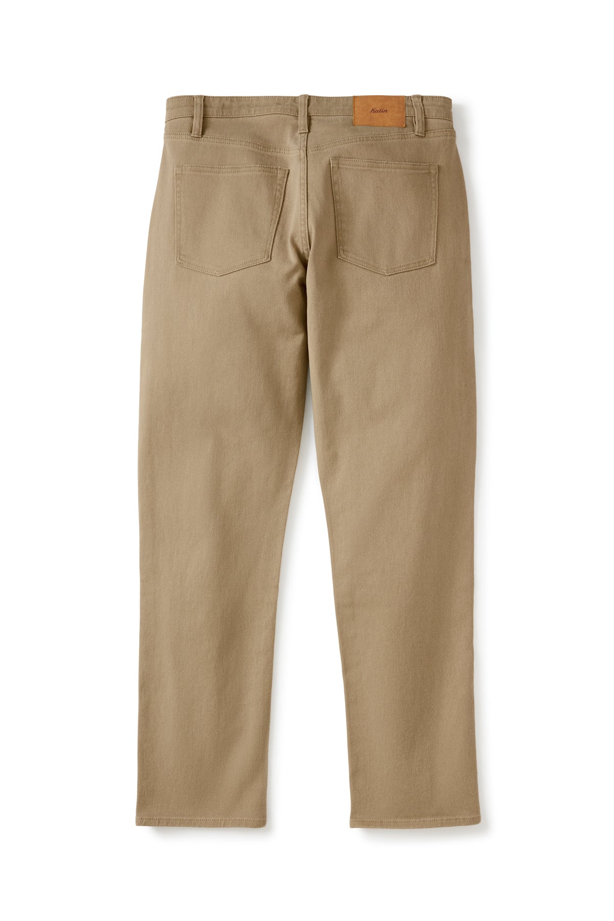 REN 57 Classic Straight Bull Denim "Covert Green" | KINGS Quality Menswear
