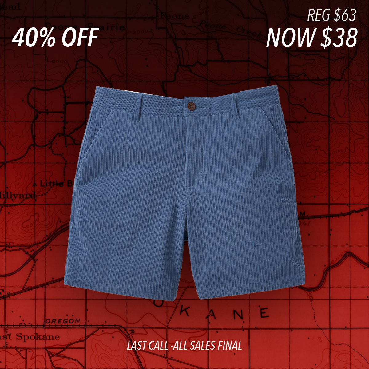 Kennith Short "Washed Blue" | KINGS Quality Menswear