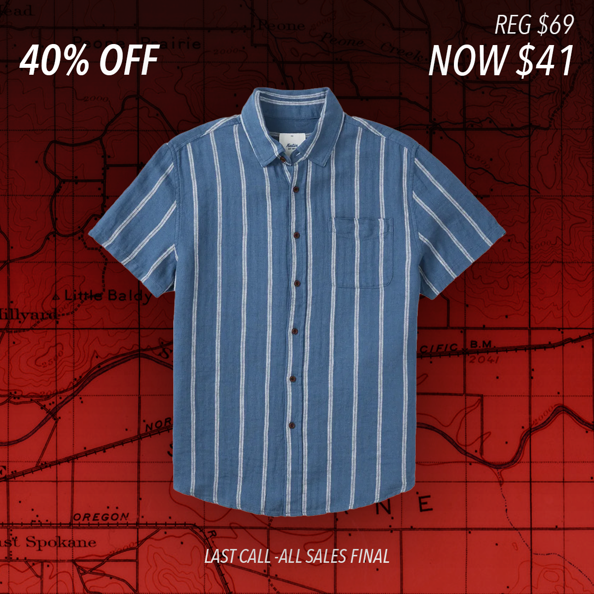 Alan Shirt "Washed Blue" | KINGS Quality Menswear